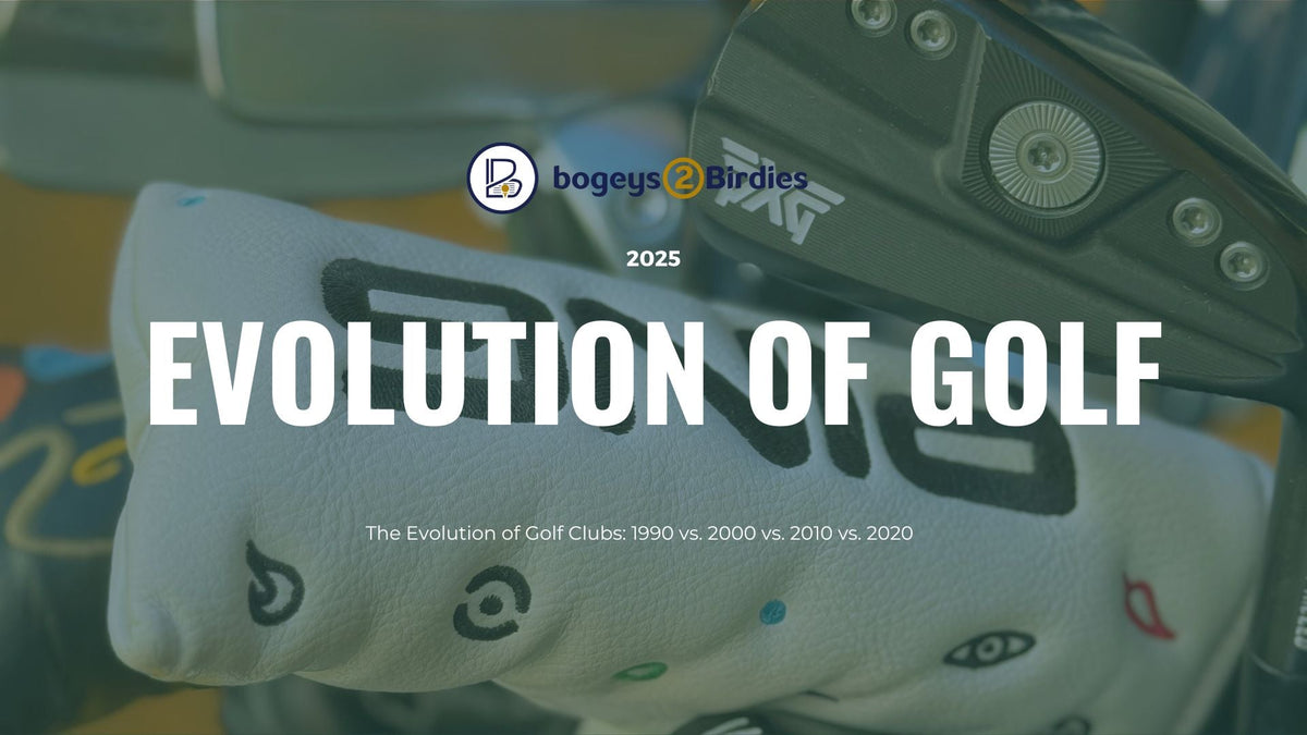The Evolution of Golf Clubs: 1990 vs. 2000 vs. 2010 vs. 2020 ...
